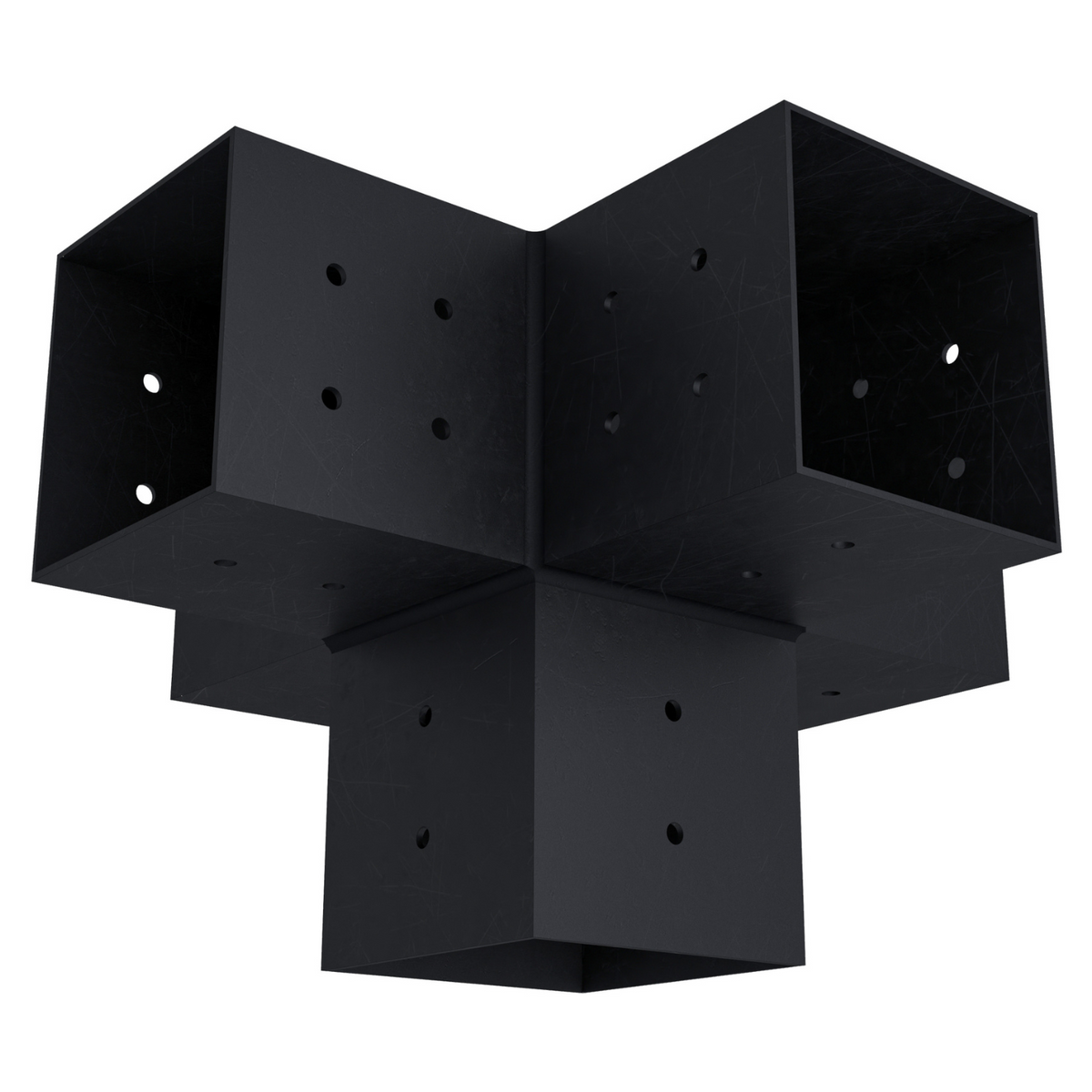 Universal 5-Way 4x4 Center Roof Bracket (14-Gauge Steel, Made in the U