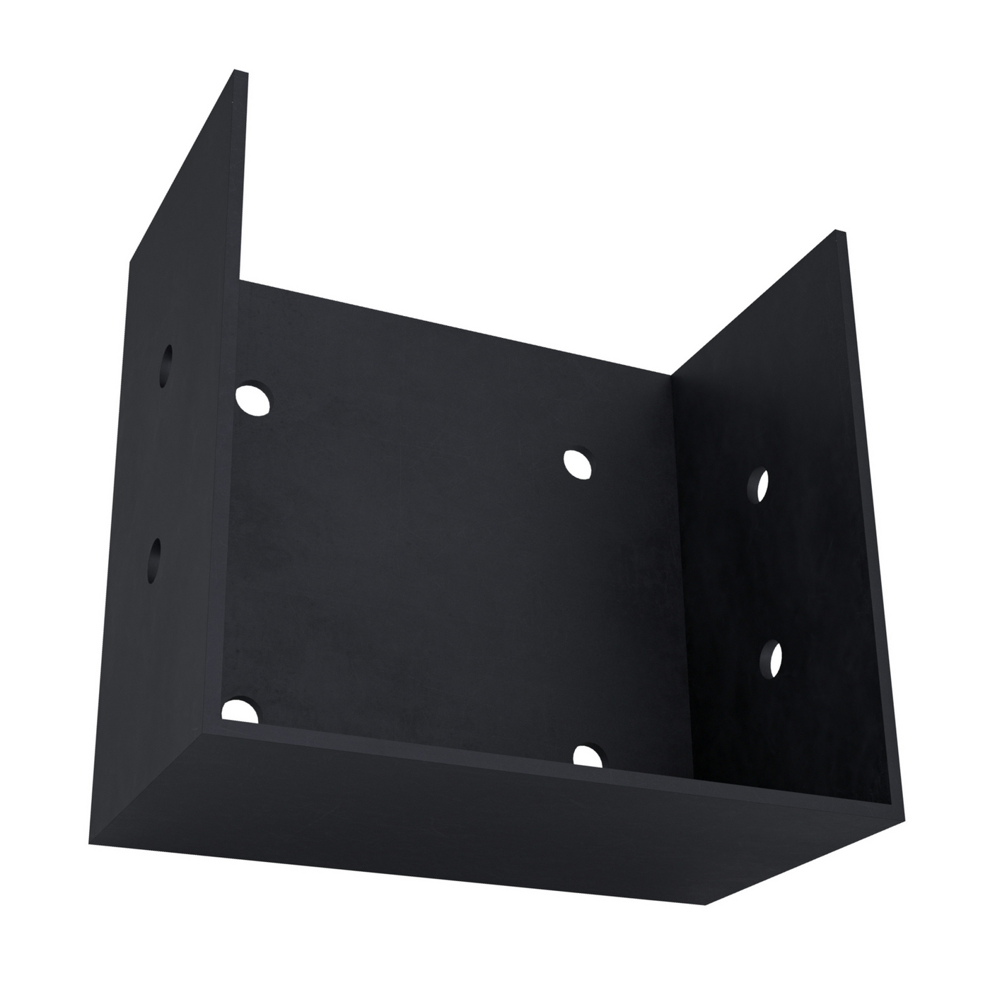 Universal 4x4 Inline Roof Rafter Bracket (14-Gauge Steel, Made in the