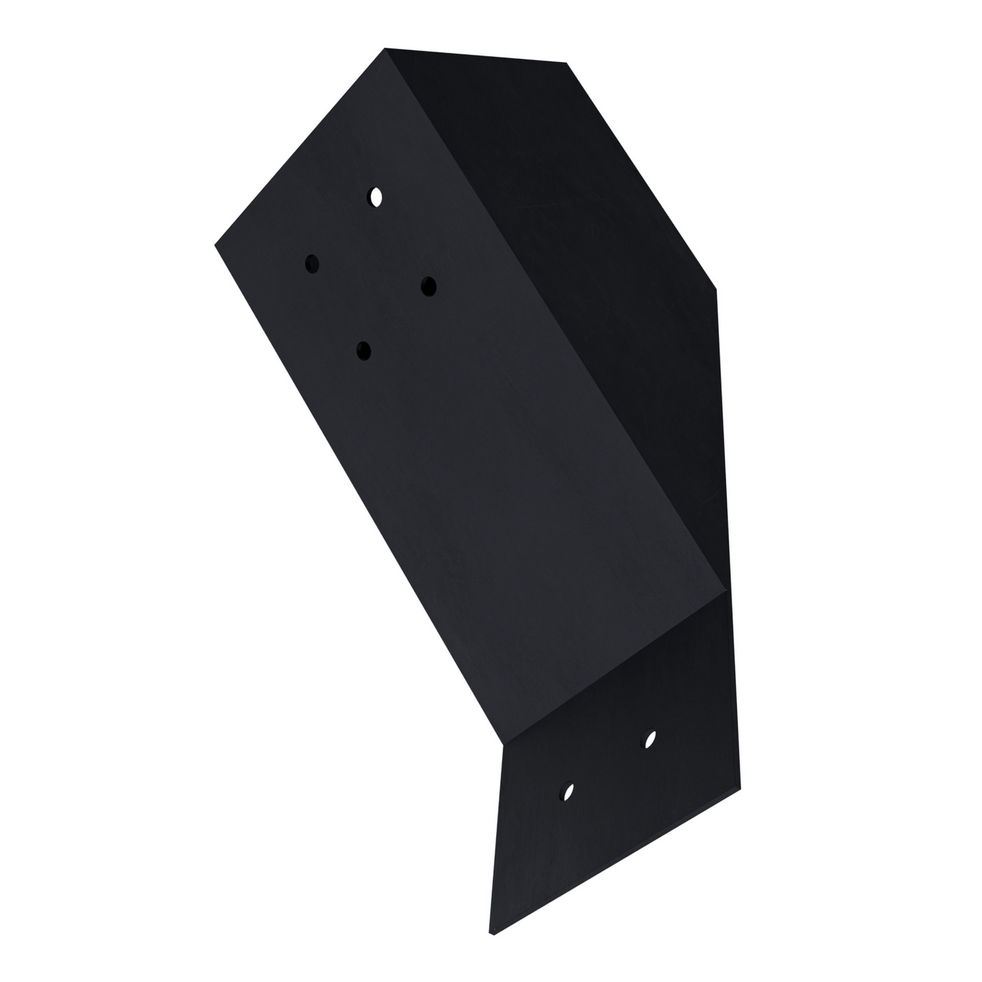 Universal 45-Degree 4x4 Beam Support Bracket (14-Gauge Steel, Made in