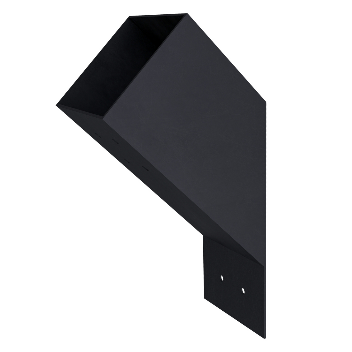 Universal 45-Degree 4x4 Beam Support Bracket (14-Gauge Steel, Made in