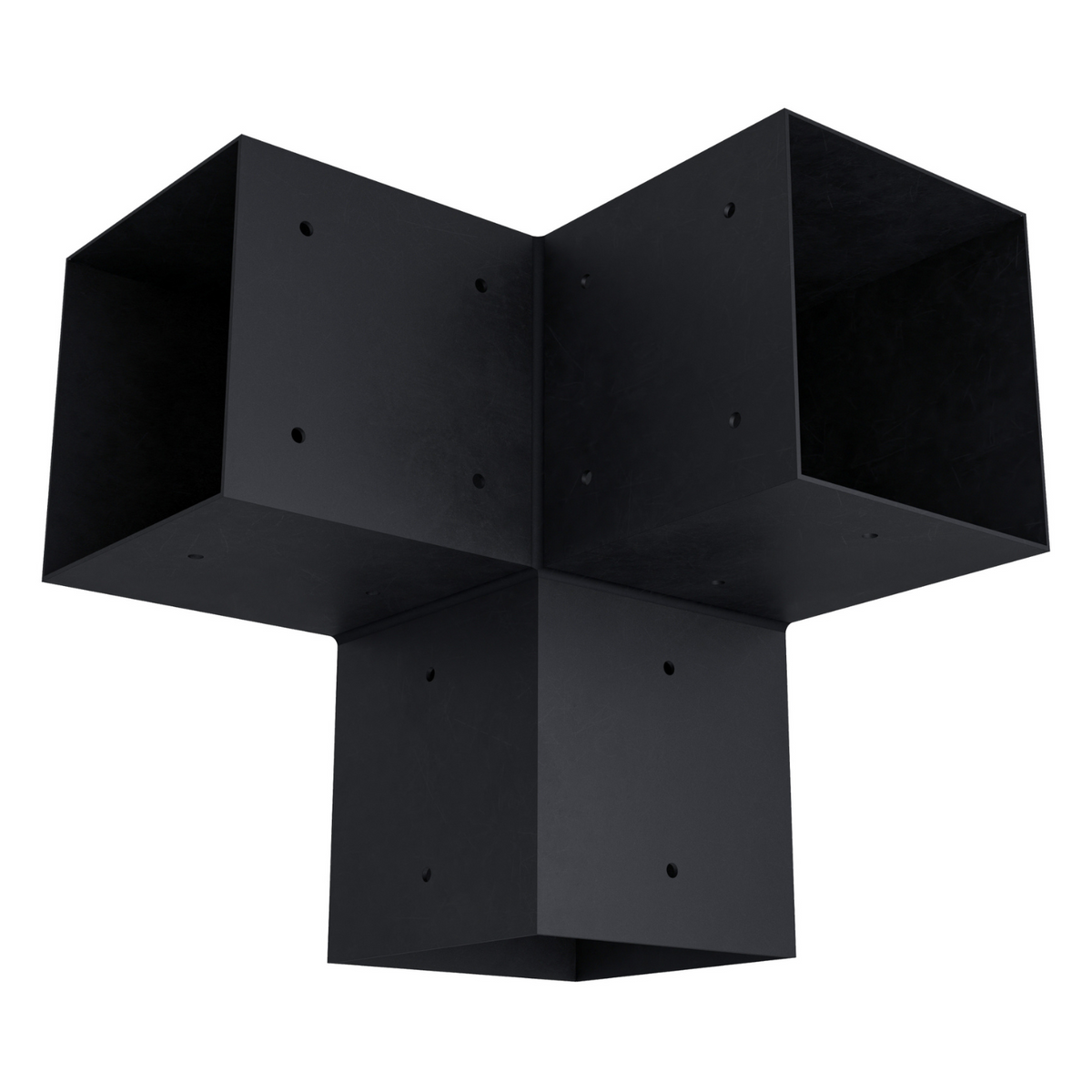 6x6 Pergola Corner Bracket (3-Channel Pergola Post Bracket)