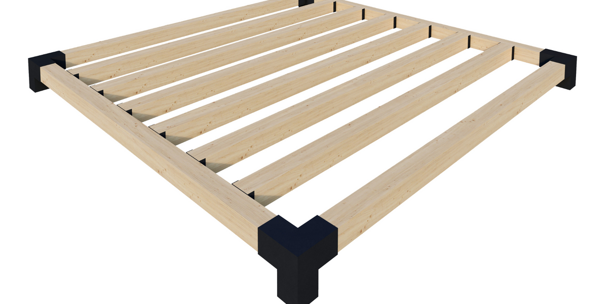 Inline Rafters Pergola Roof Kit (for 6x6 Wood Slats)