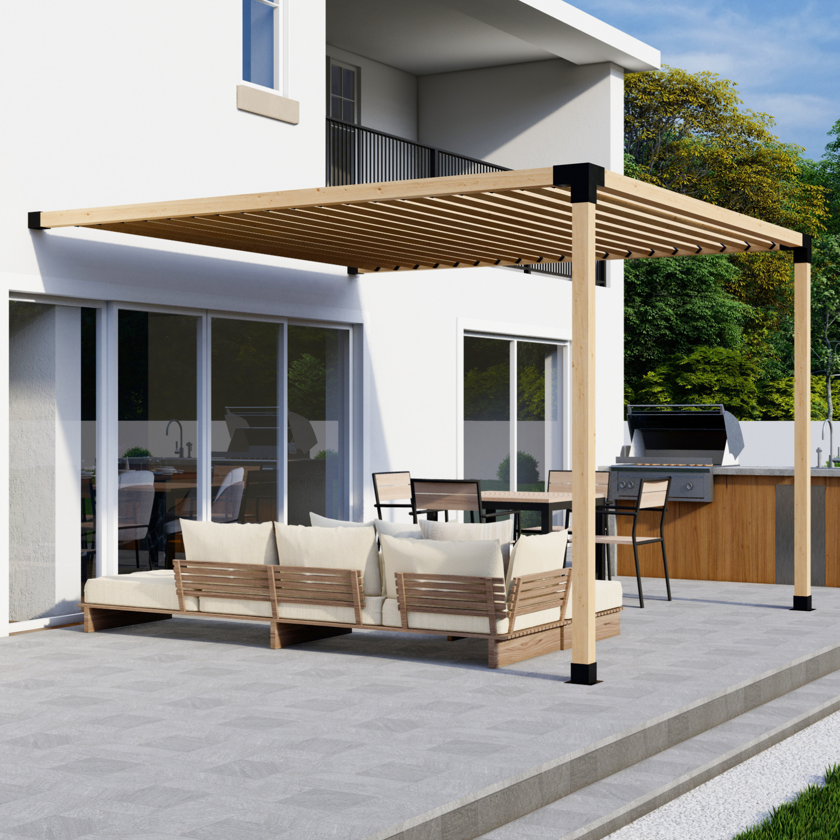 Two-Legged Pergola Kit - 20% Off + Free Shipping