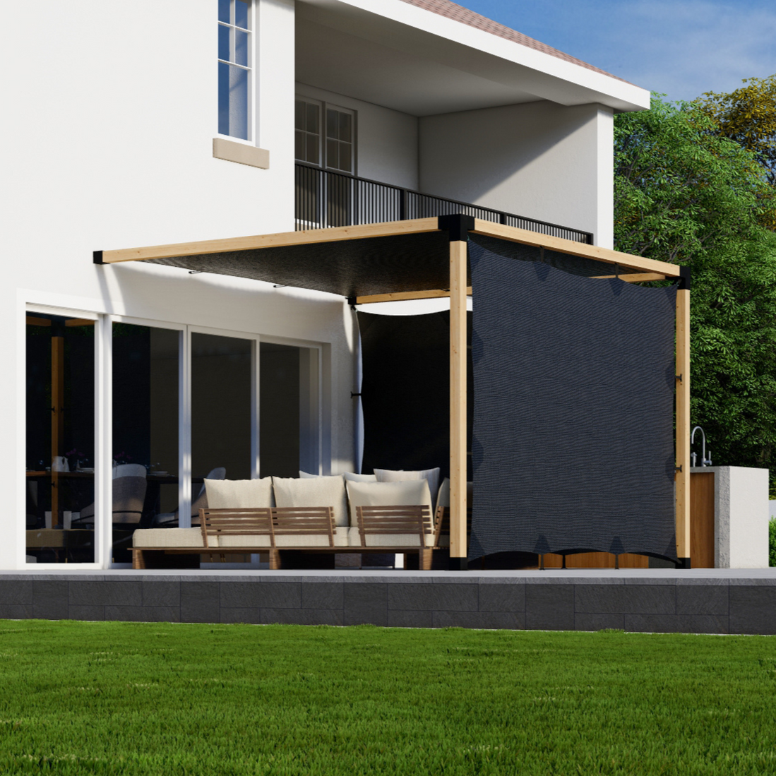 DIY Pergola Shade Cover Kit - 20% Off + Free Shipping