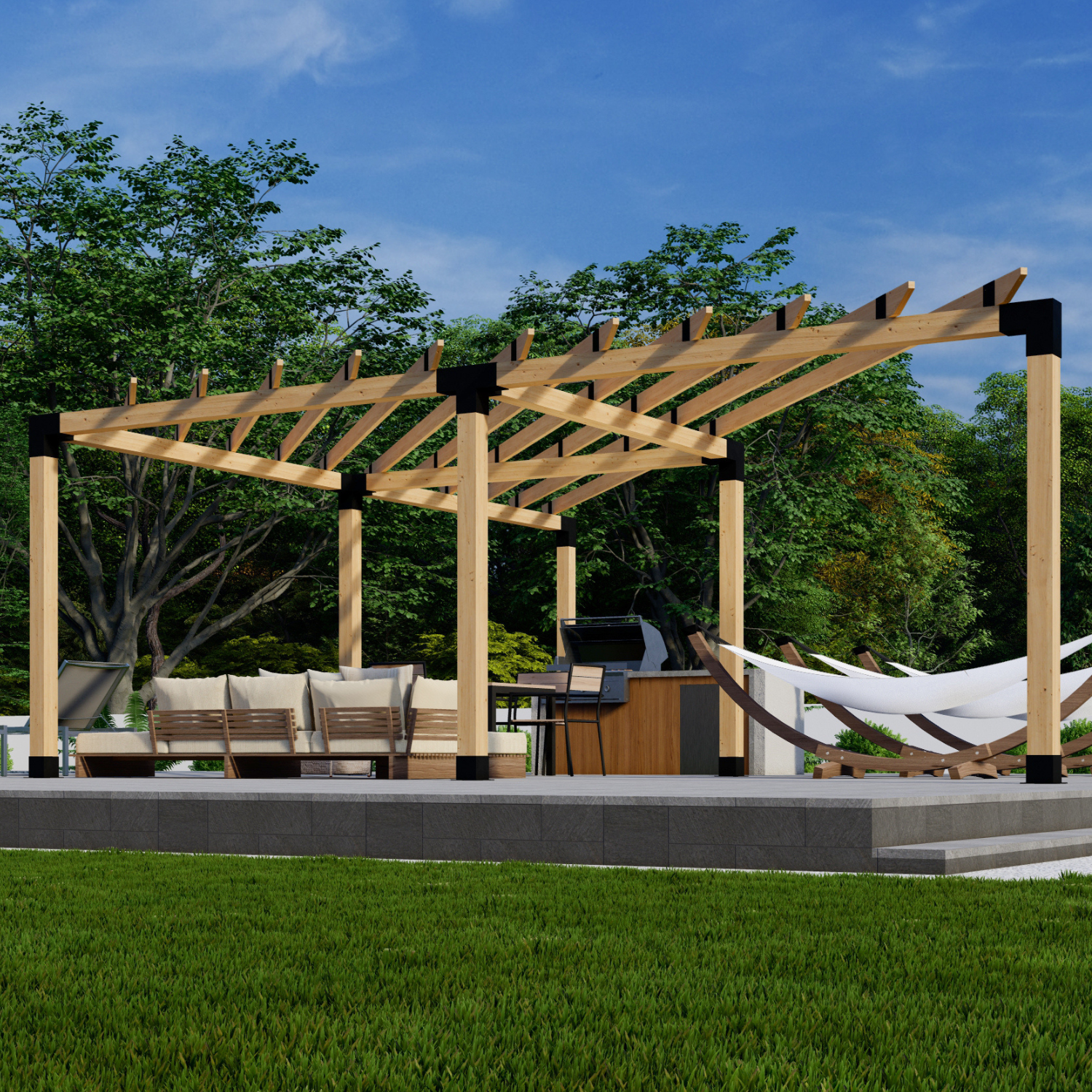 Zen Pergolas | DIY Pergola Kits For Sale