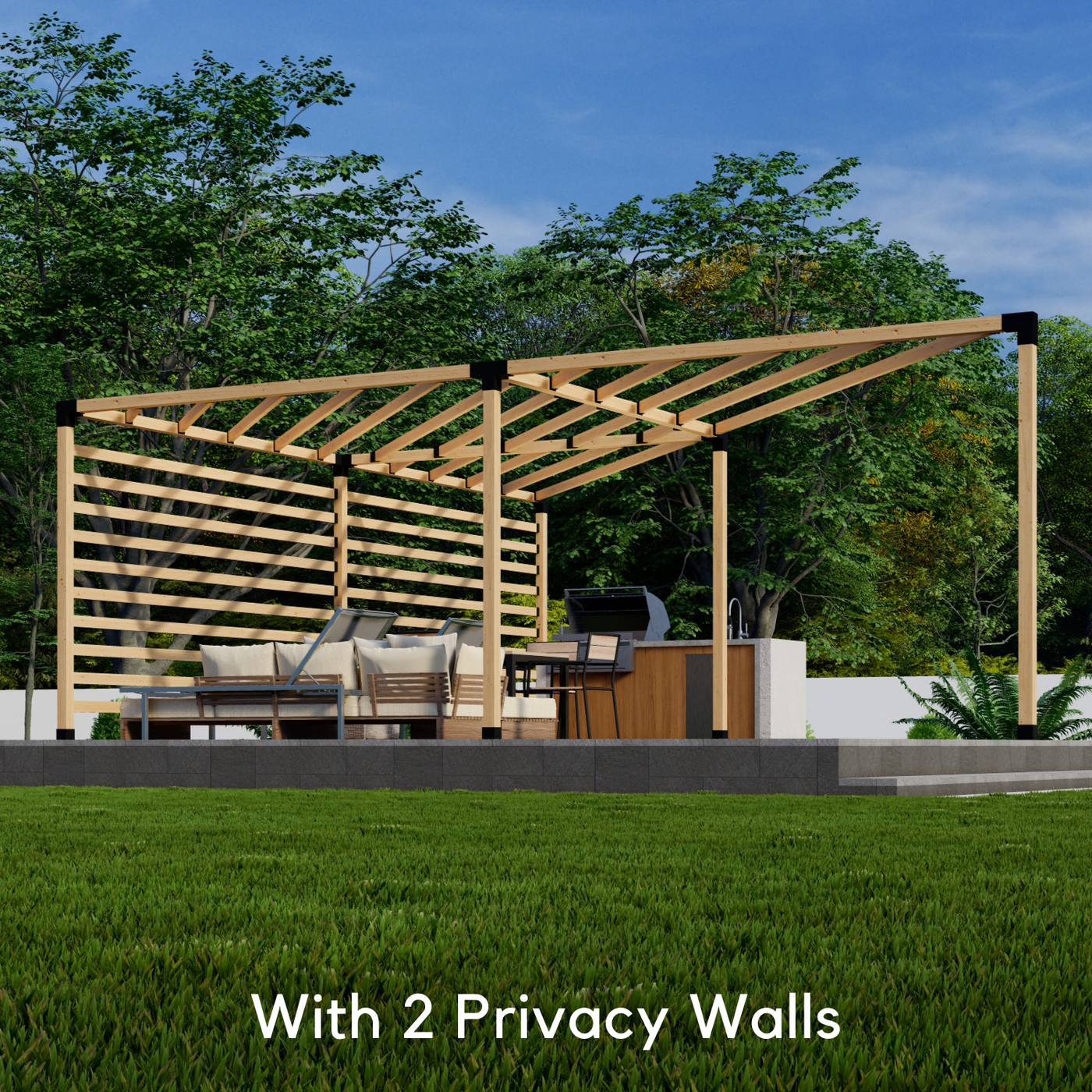 Triangle Pergola Brackets Kit - 20% Off + Free Shipping