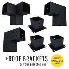 Triangle Pergola 4x4 Bracket Kit - 20% Off + Ships Free