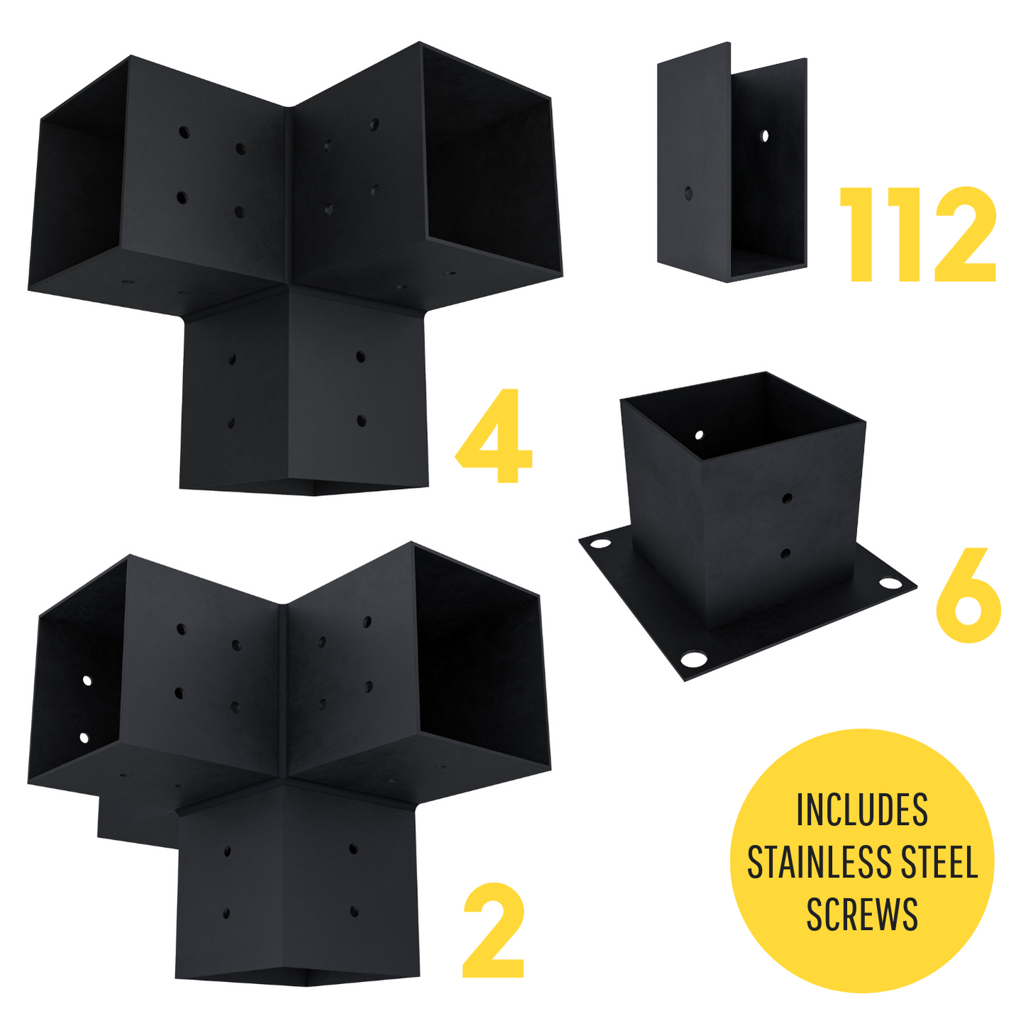 Custom Pergola Brackets Kit - 20% Off + Free Shipping