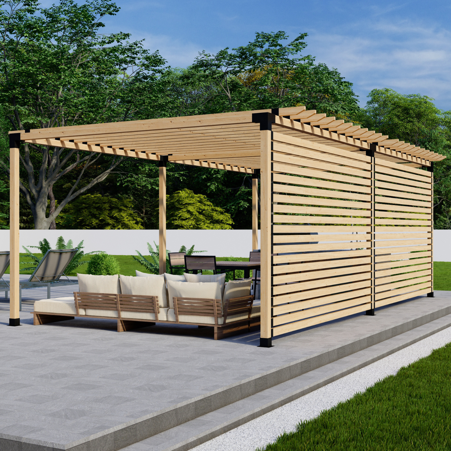 Assembly Instructions for Single Free-Standing Zen Pergola