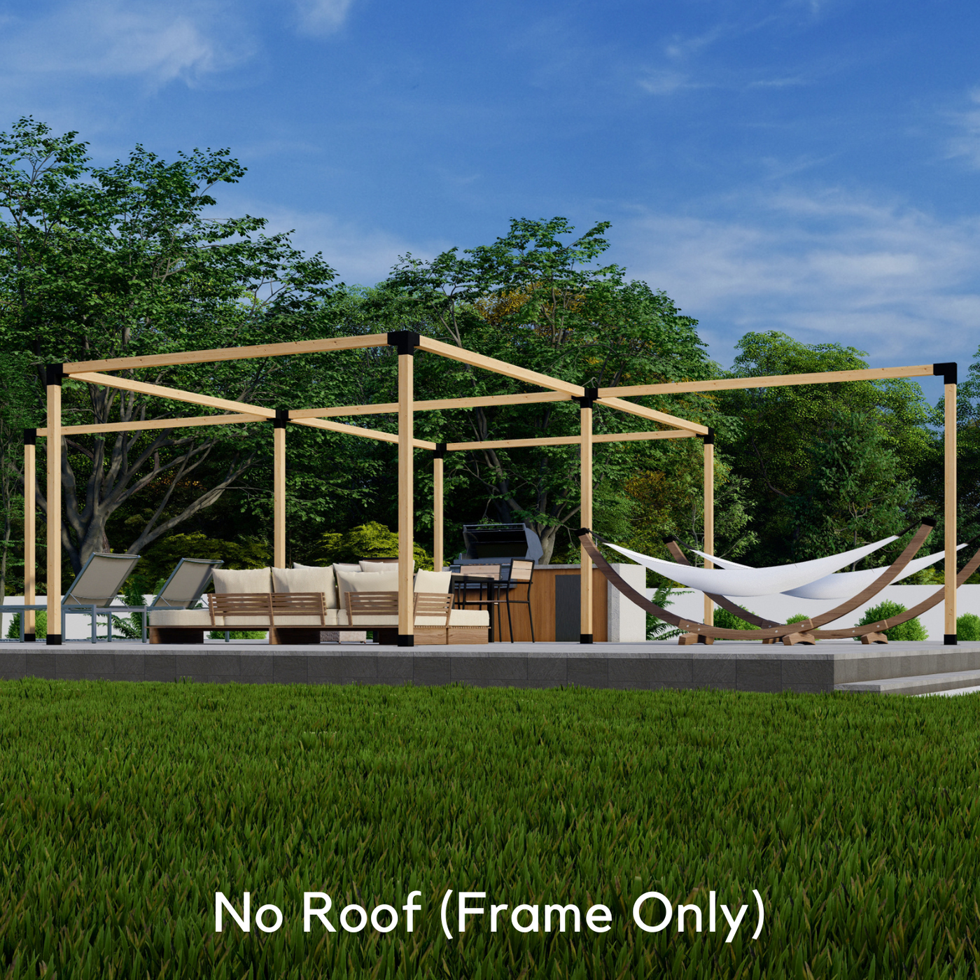 6-Sided Pergola Kit - 20% Off + Free Shipping