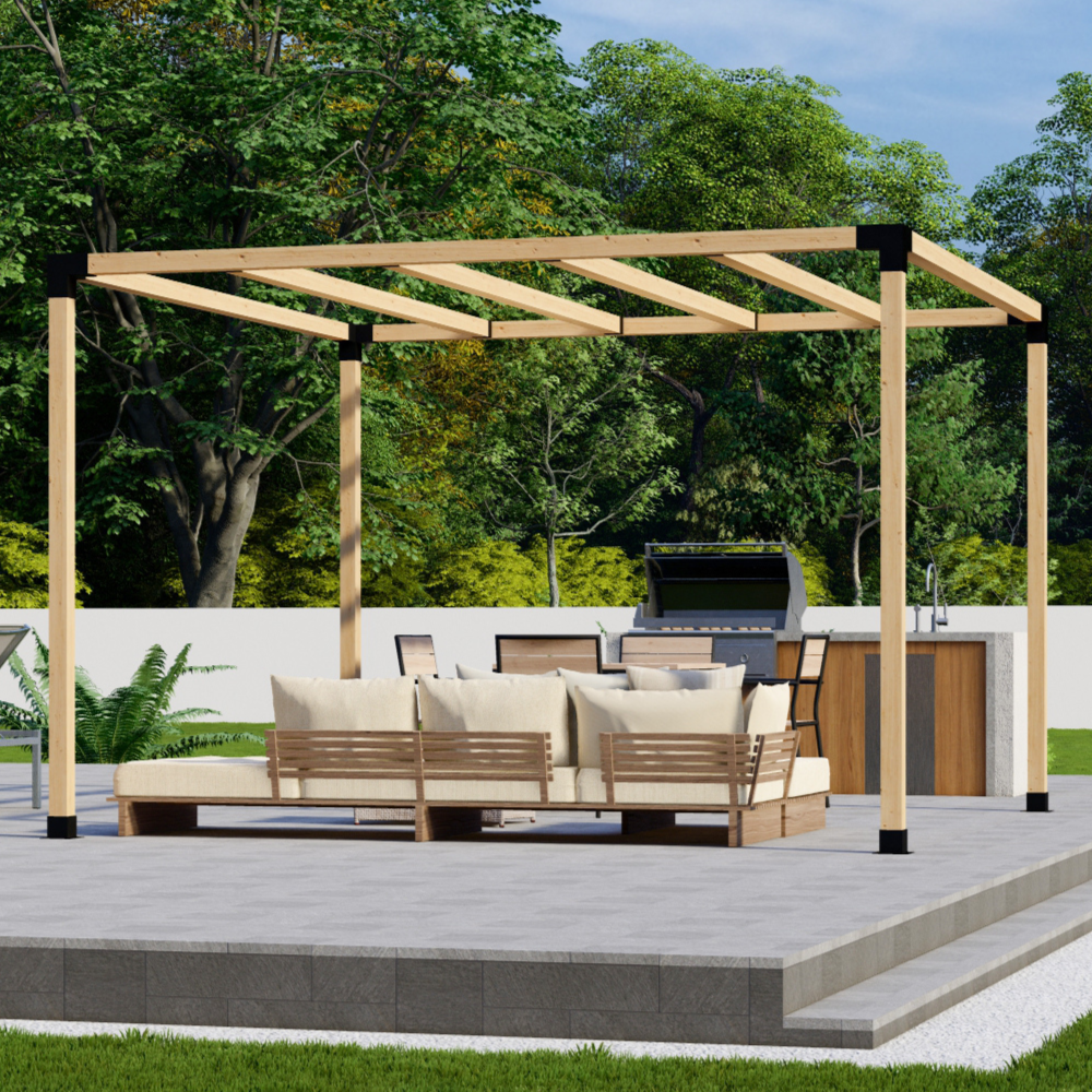 Bracket Kit for Modern Wood Pergola - 20% Off
