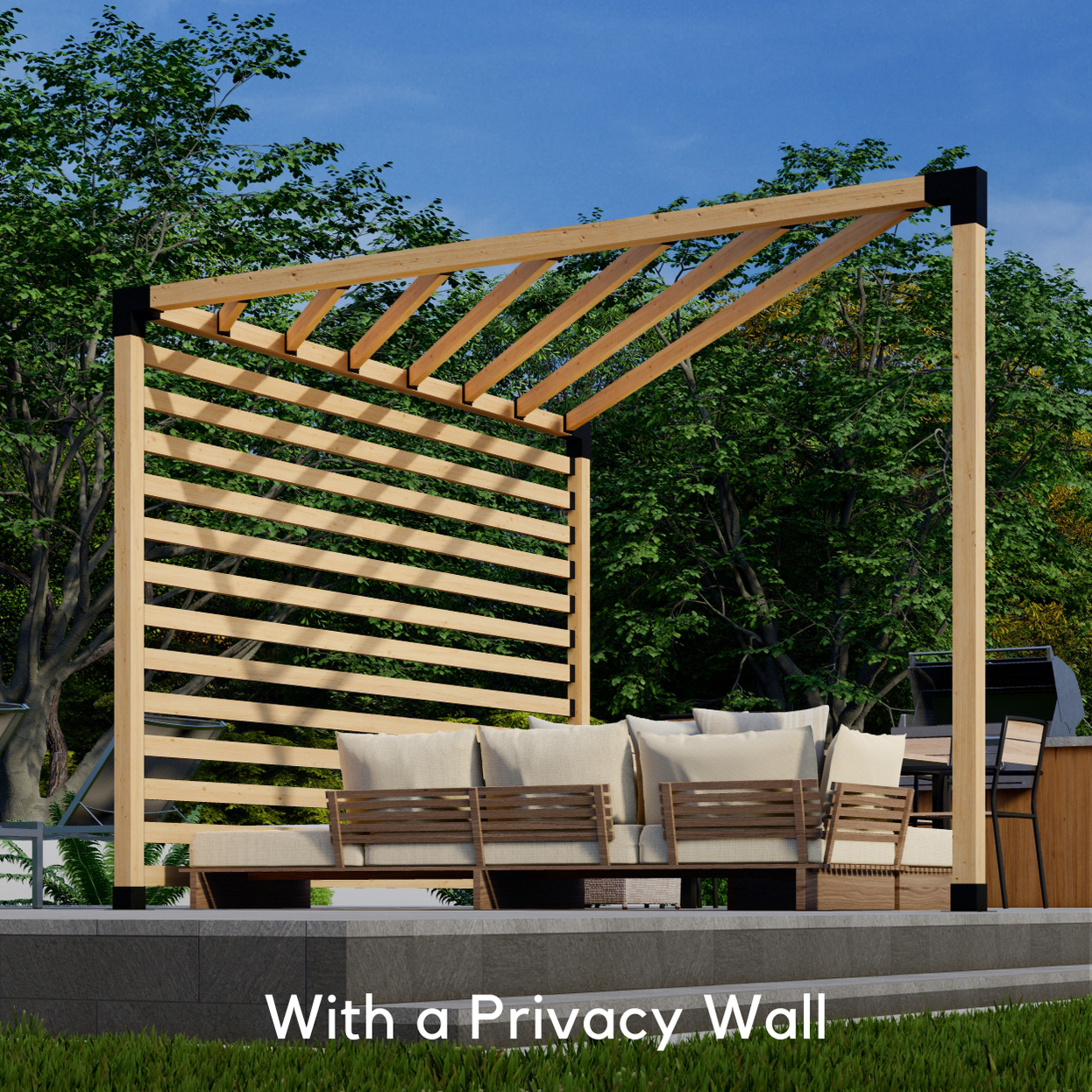DIY Triangle Pergola Kit - 20% Off + Free Shipping