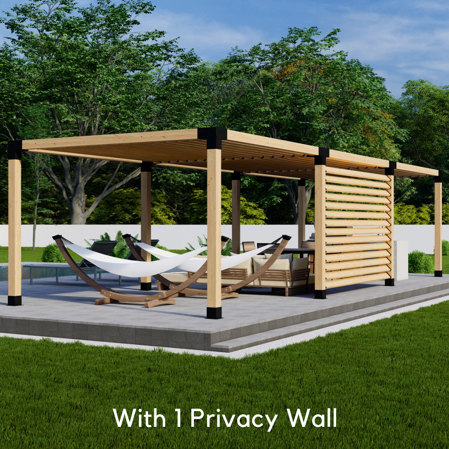 Custom Wood Pergola Kit (6x6 Brackets) - 20% Off