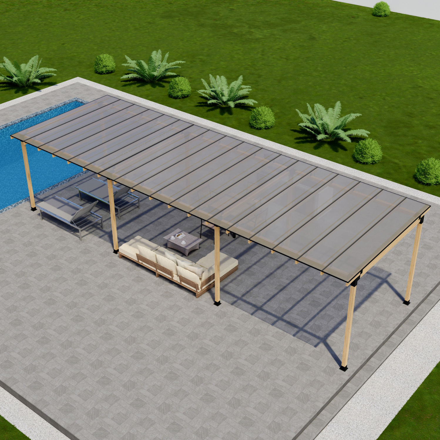 Patio Transparent Roof Kit - 20% Off + Free Shipping