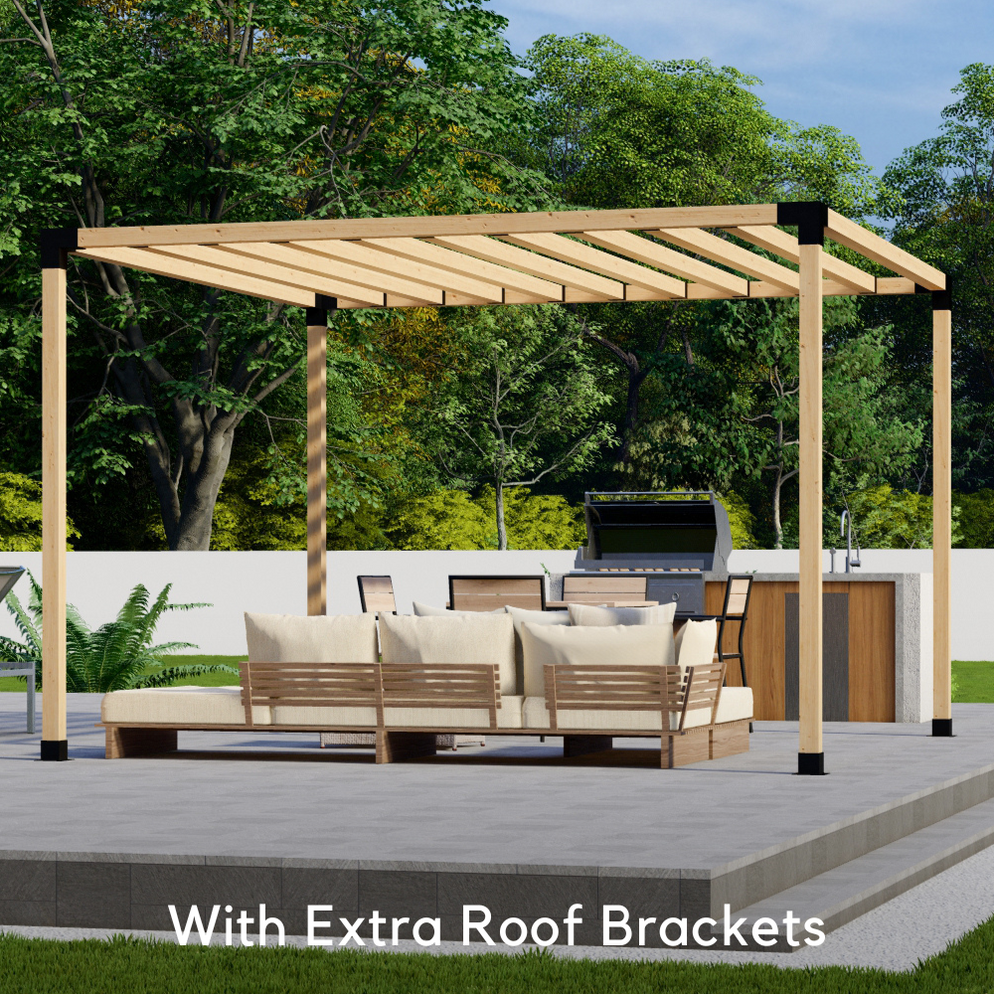 Freestanding 8x10 Pergola Kit with Roof - 20% Off