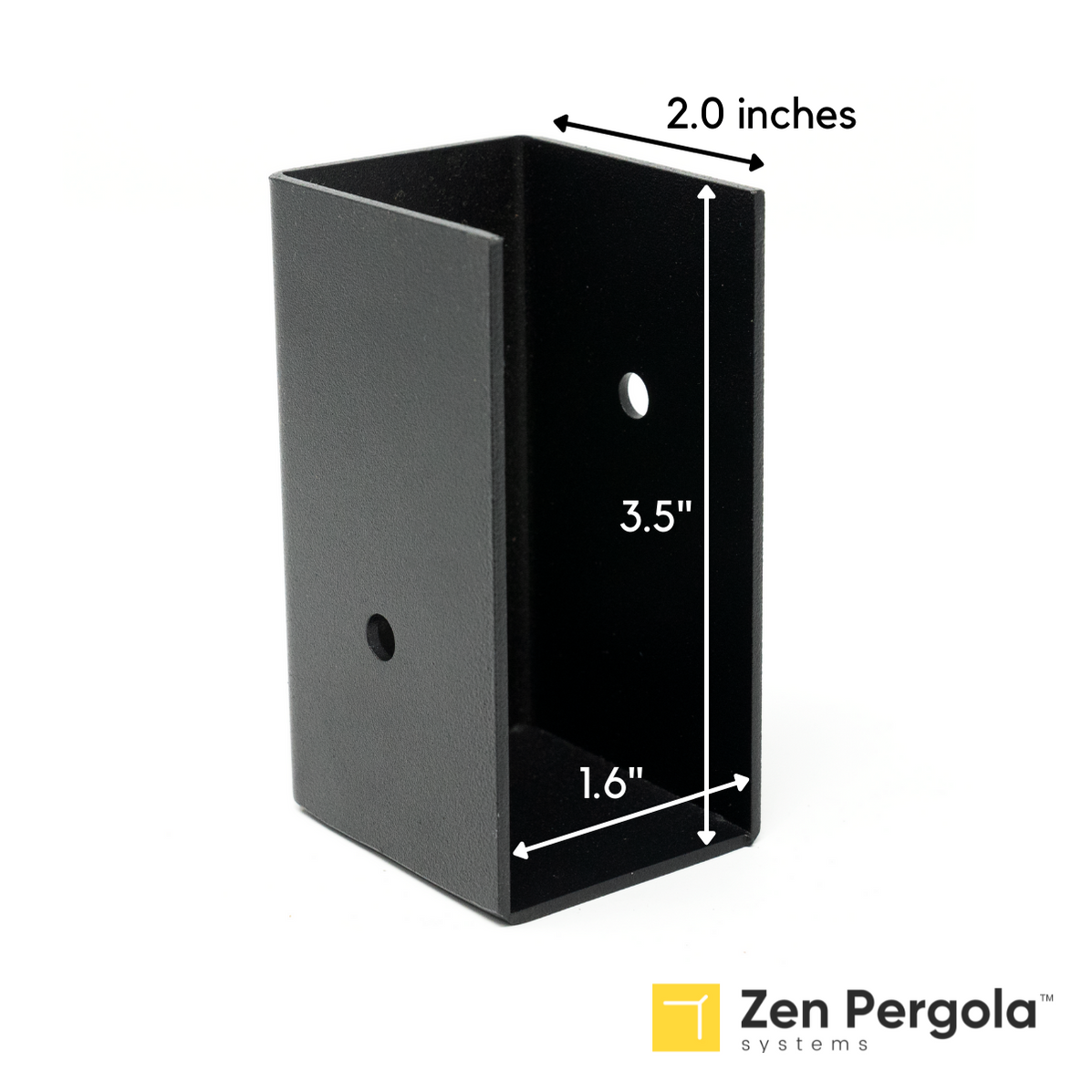 2x4 Pergola Roof Bracket (or Privacy Wall/Railing Slat Bracket)