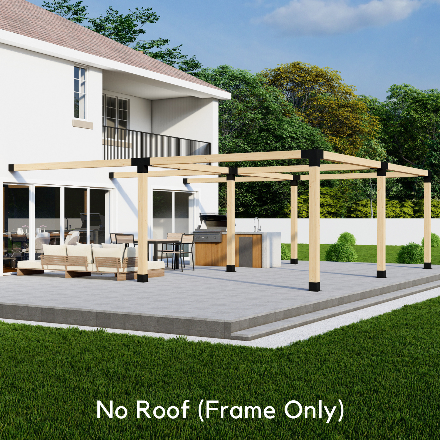 DIY Pergola Frame Kit - 20% Off + Free Shipping