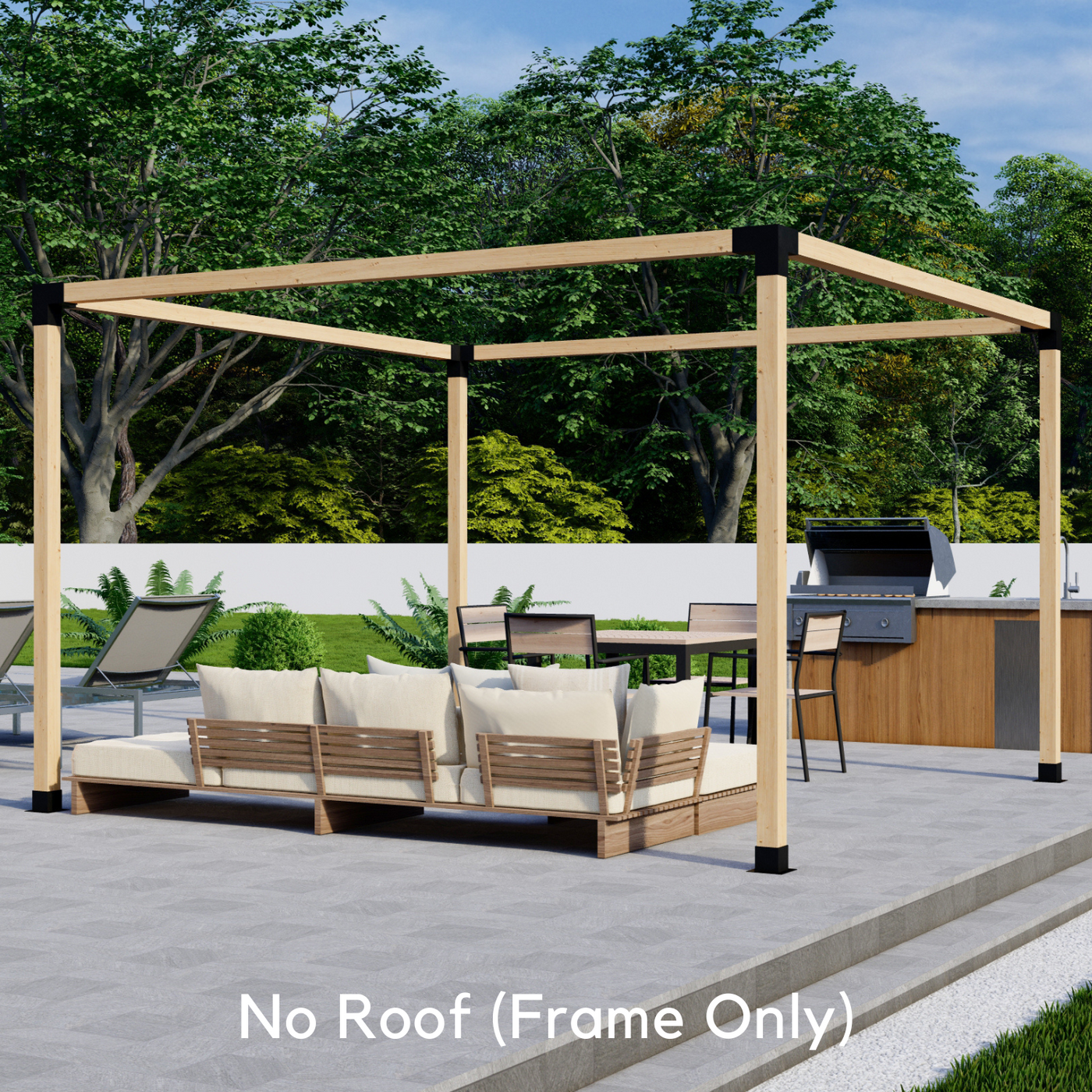 Pergola Frame Kit - Sale: 20% Off + Free Shipping
